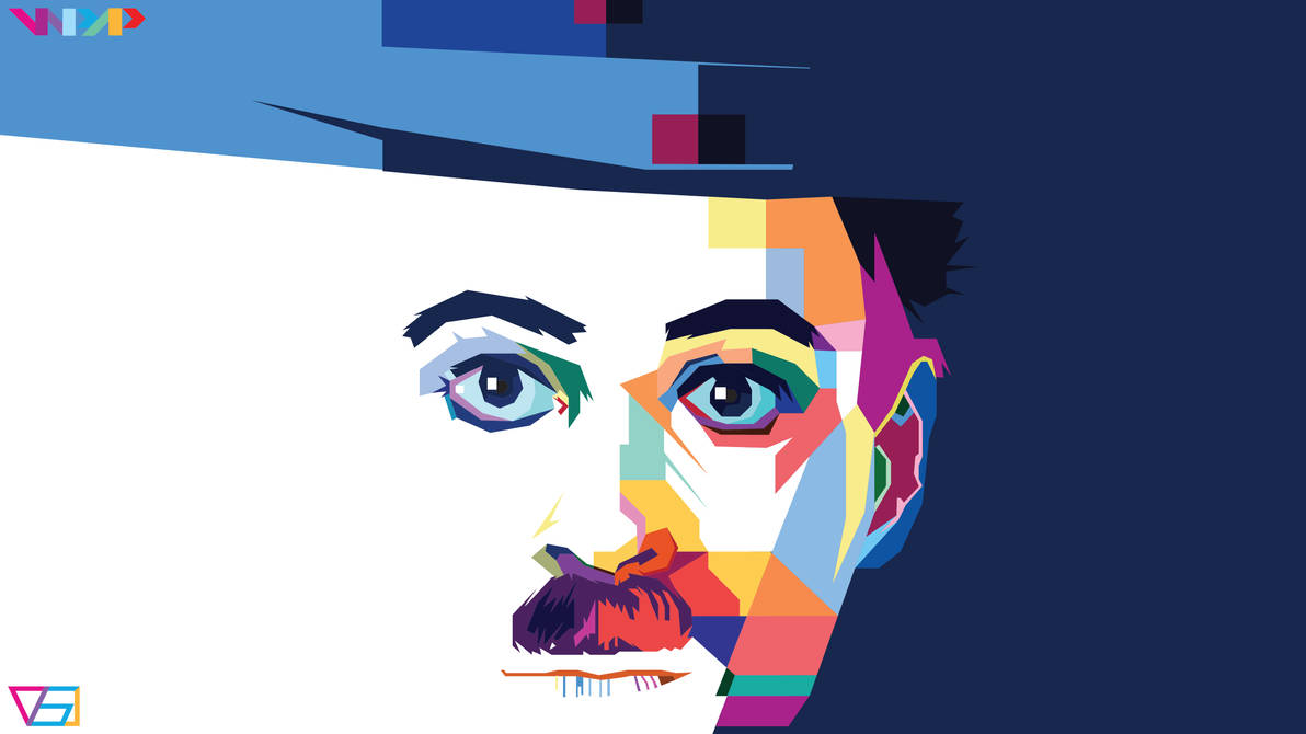 WPAP Charlie Chaplin by LukijimoMK on DeviantArt WPAP Charlie Chaplin by LukijimoMK on DeviantArt
