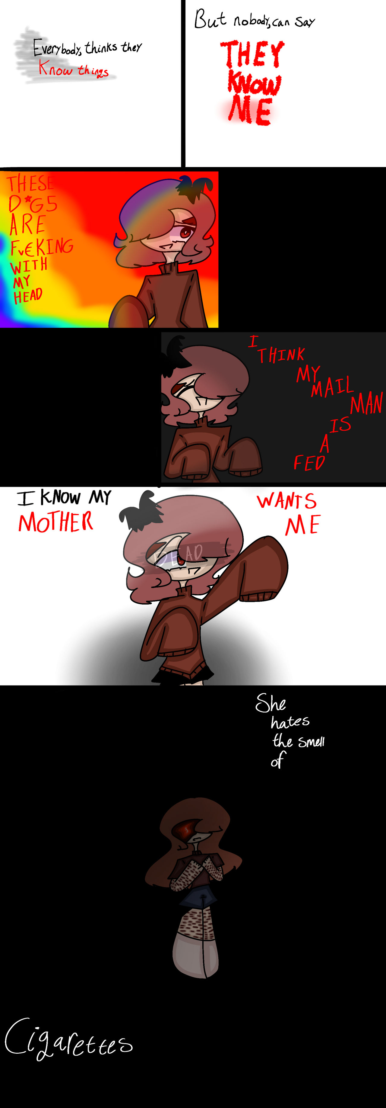 Blood warning | my mother wants me dead by Avaisalwayshere on DeviantArt Blood warning | my mother wants me dead by Avaisalwayshere on DeviantArt