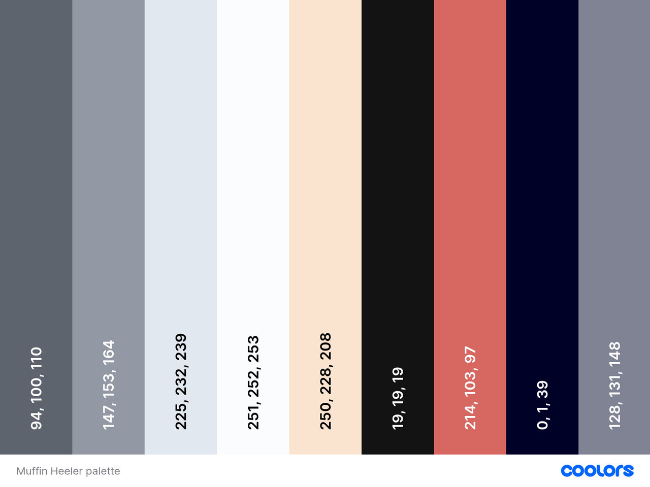 Muffin Heeler Palette By Rps Addicted On Deviantart