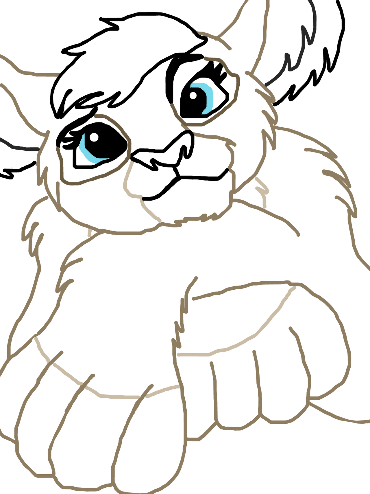 Maned Lioness Cub Base F2u By Levilover02 On Deviantart