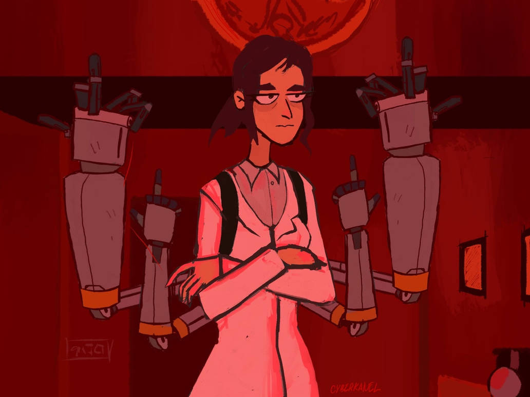 Reagan Ridley Inside Job Fanart By Cyberkanel On Deviantart