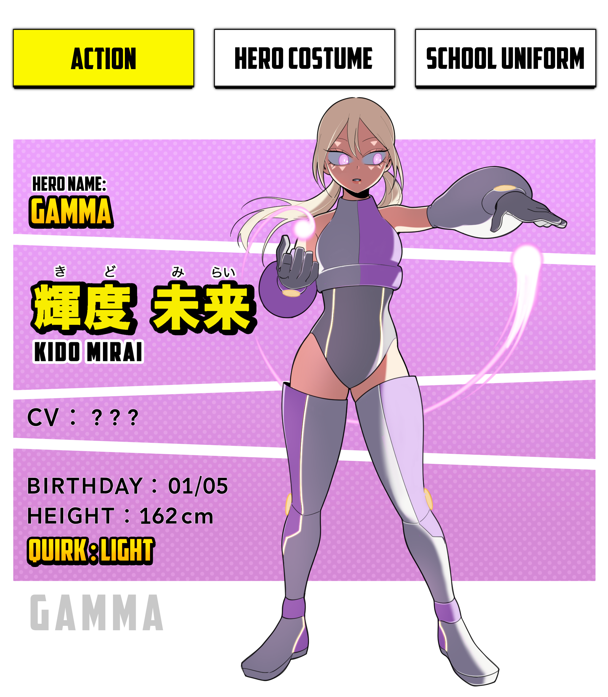 BNHA OC - KIDO MIRAI by ON-K on DeviantArt BNHA OC - KIDO MIRAI by ON-K on DeviantArt