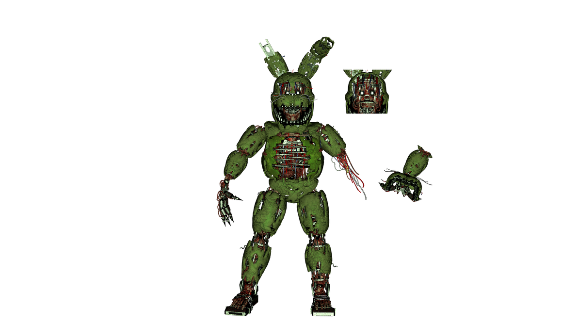 Nightmare Springtrap (Springreg version) by Taptun39 on DeviantArt Nightmare Springtrap (Springreg version) by Taptun39 on DeviantArt