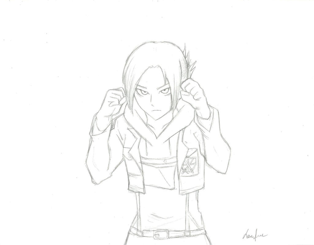 Annie Leonhardt Fighting Stance By Larry8fraze On Deviantart