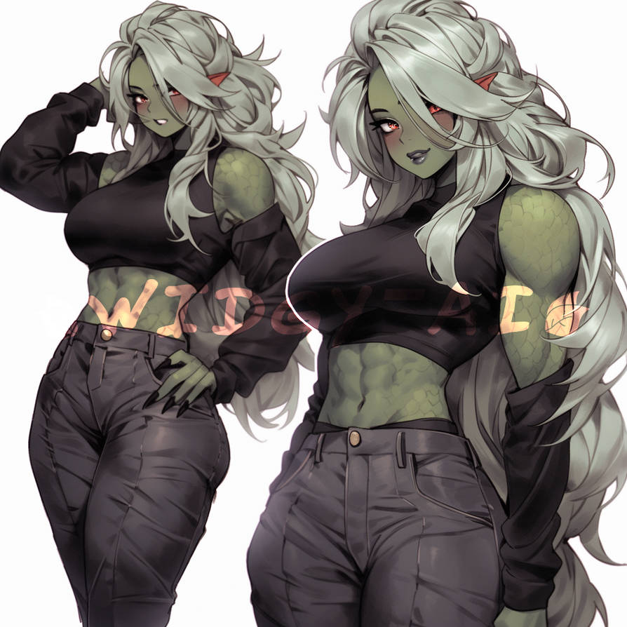 Strong Orc Woman AI Adopt - $7 - CLOSED by Widgy-AI on DeviantArt Strong Orc Woman AI Adopt - $7 - CLOSED by Widgy-AI on DeviantArt