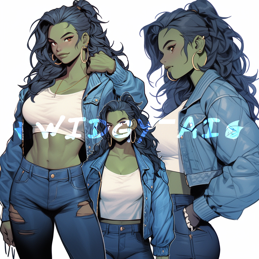 Denim Orc Ai Adopt 6 Closed By Widgy Ai On Deviantart