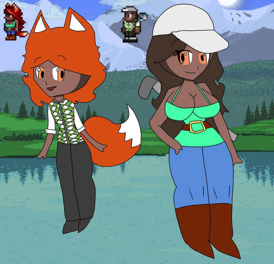 I Did A Little Silly Terraria Fan Art By Astermommy On Deviantart