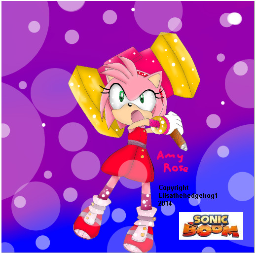 Amy Rose Sonic Boom By Elisathehedgehog1 On Deviantart