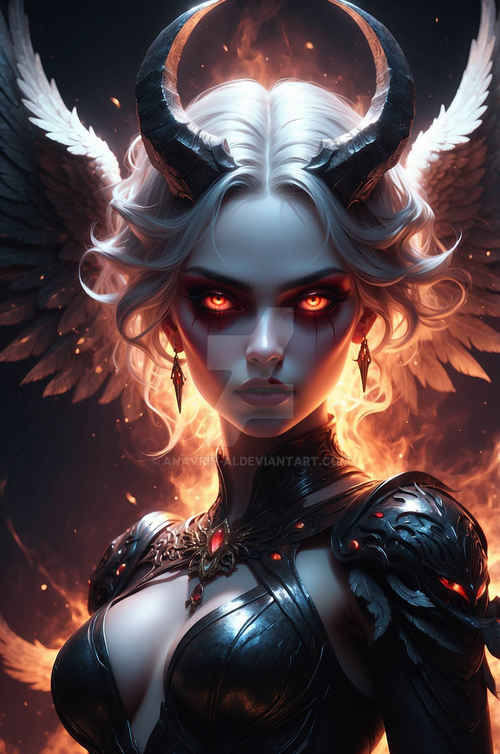 Open Tiefling Girl 2 By Anavrin Ai On Deviantart