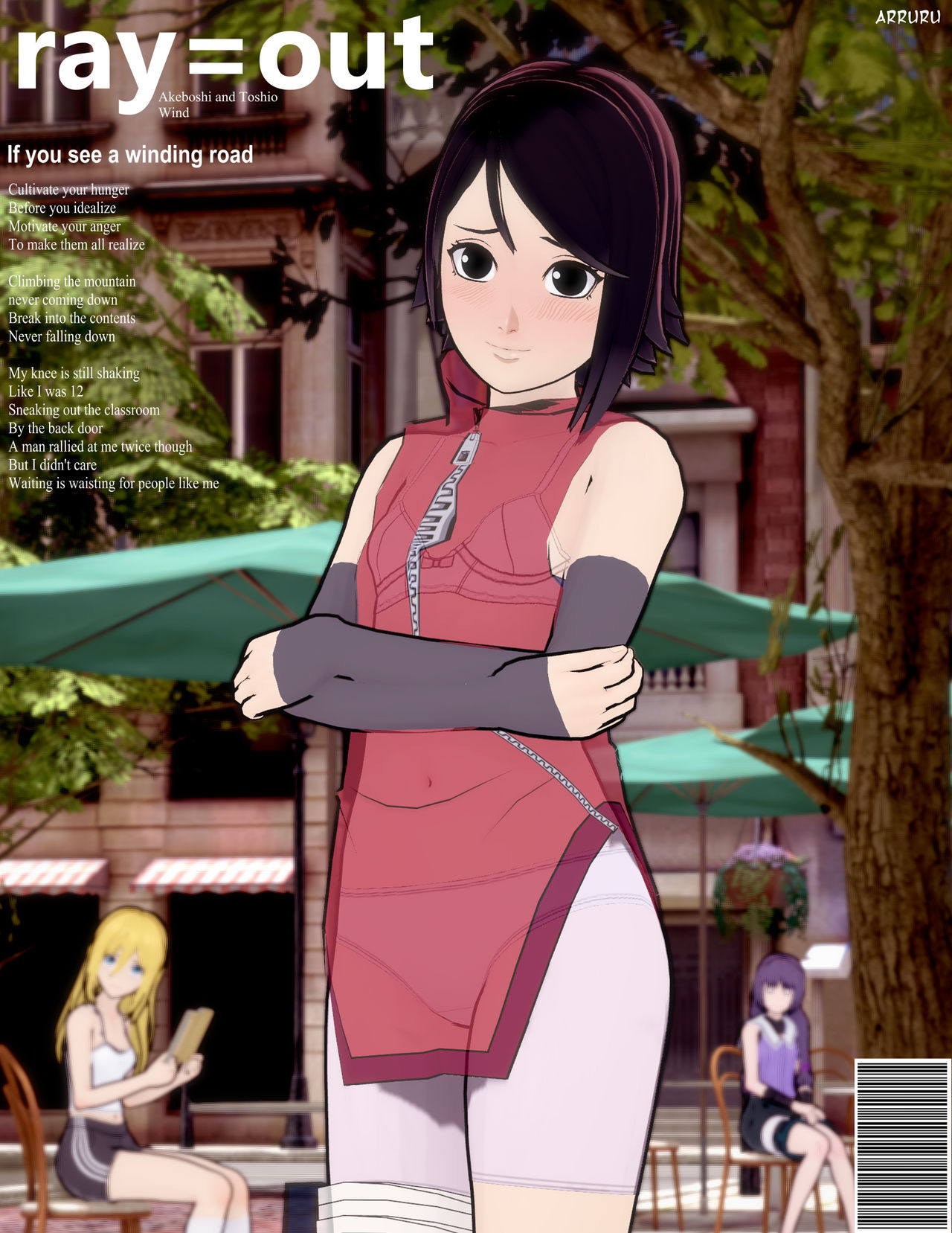 Sarada Rayout Cover By Arrurru On Deviantart