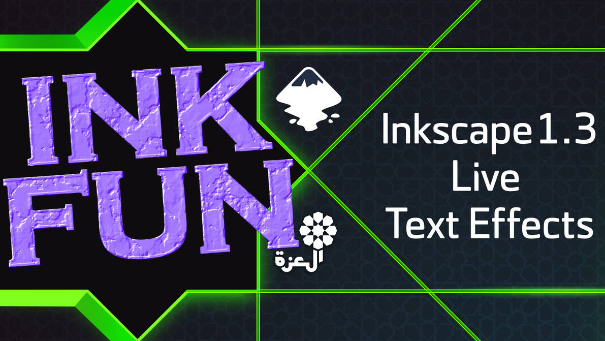 My 3 Inkscape 1 3 Live Text Effects Tutorial By Alezzacreative On Deviantart