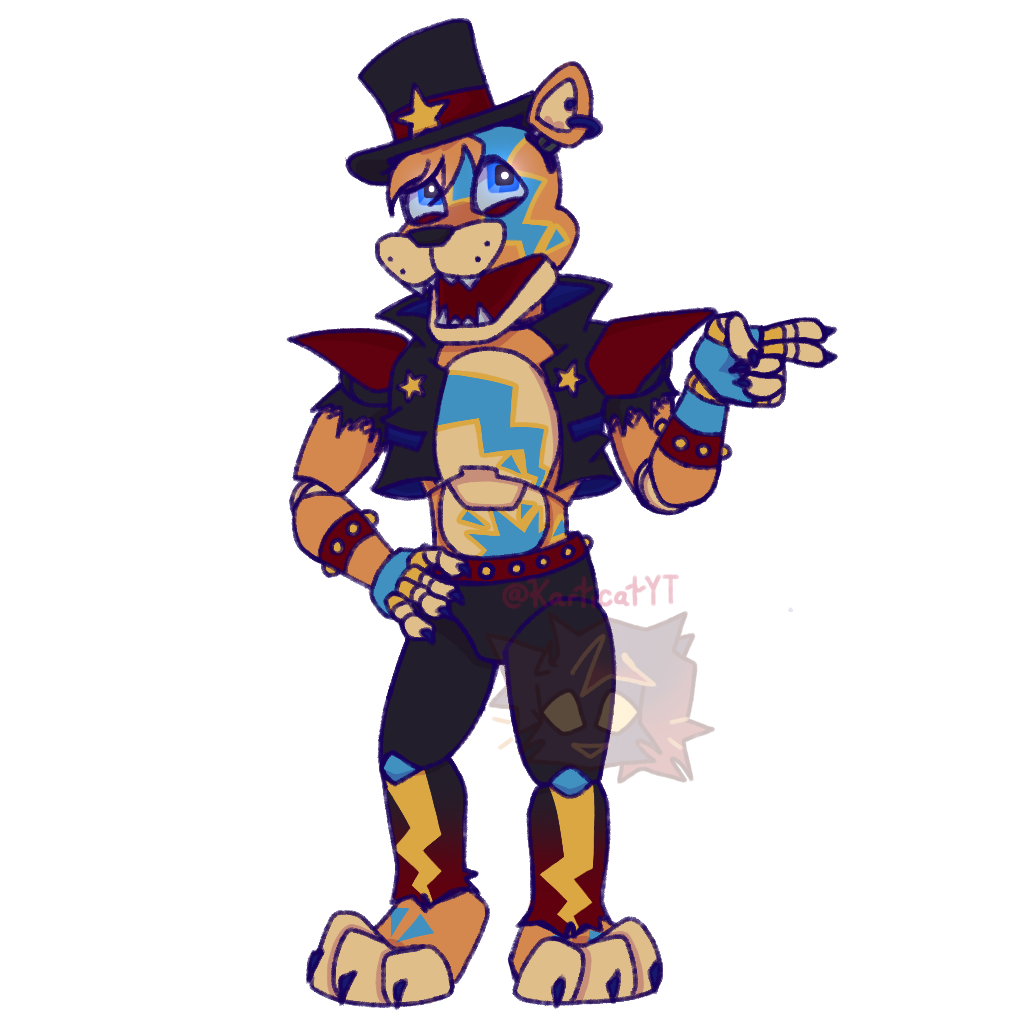Glamrock Freddy Fazbear Redesign By Karticatyt On Deviantart