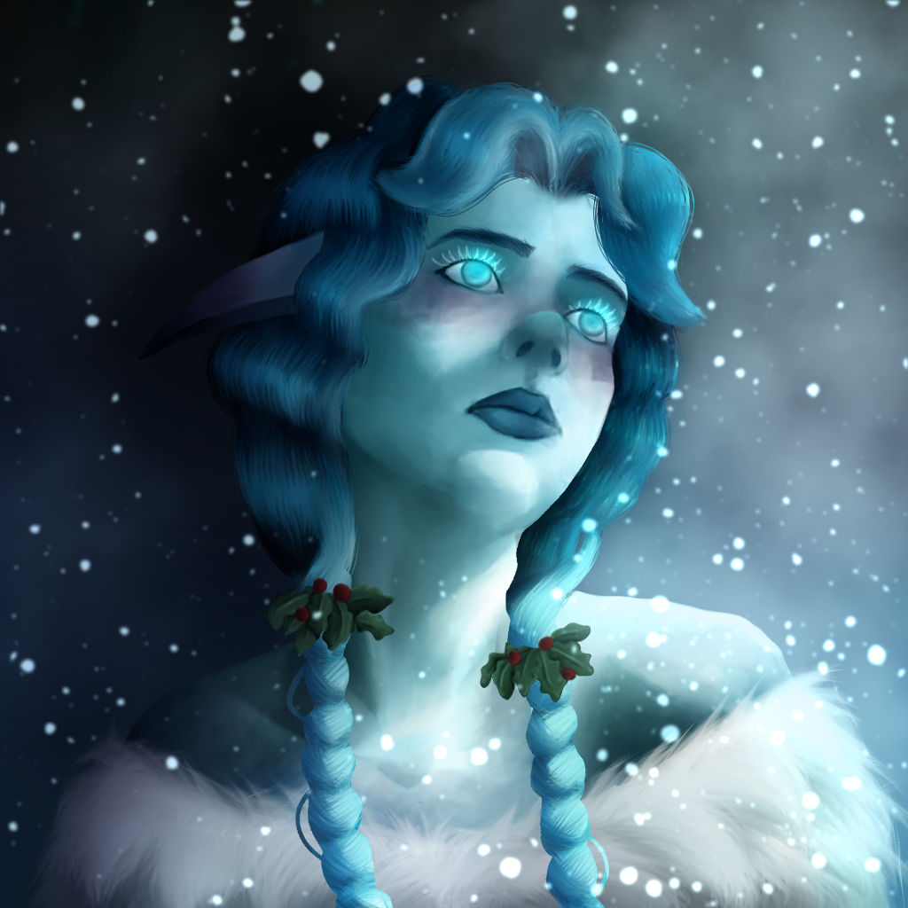 Winter Eladrin Elf By Albedo062 On Deviantart