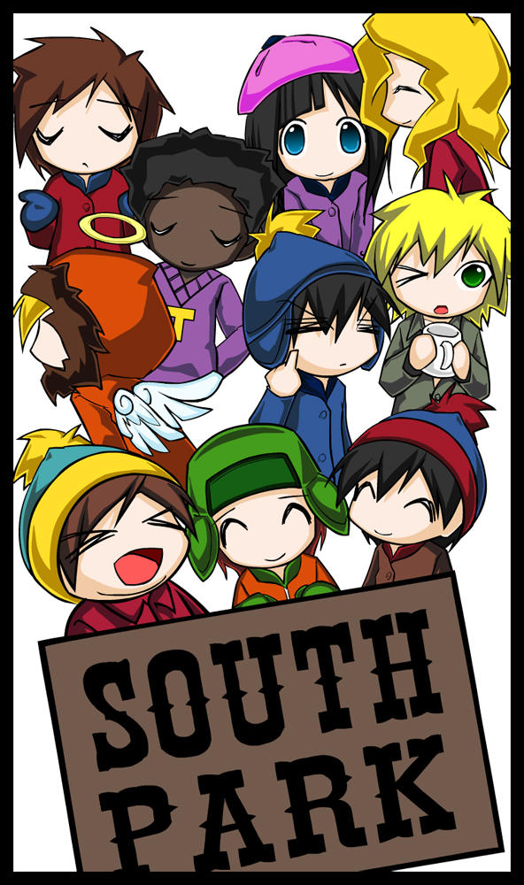 south park kids by m4kimaki on DeviantArt