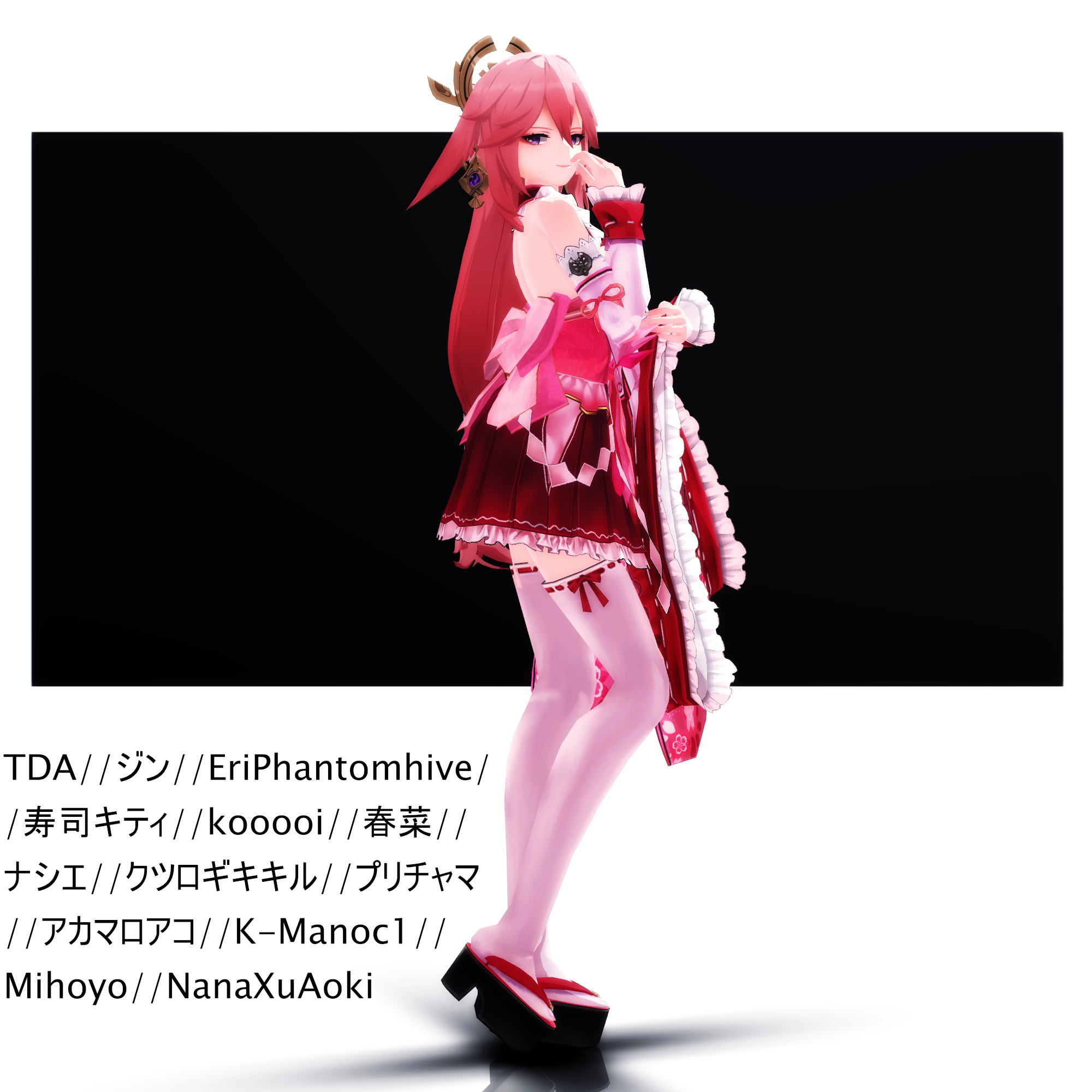 Mmdpreviewyae Miko003 By Badnanaaoki On Deviantart