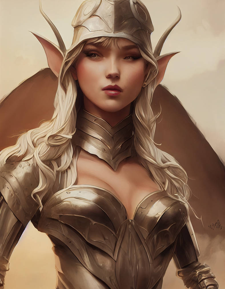 Female Elven Fighter 007 By Zumstein On Deviantart