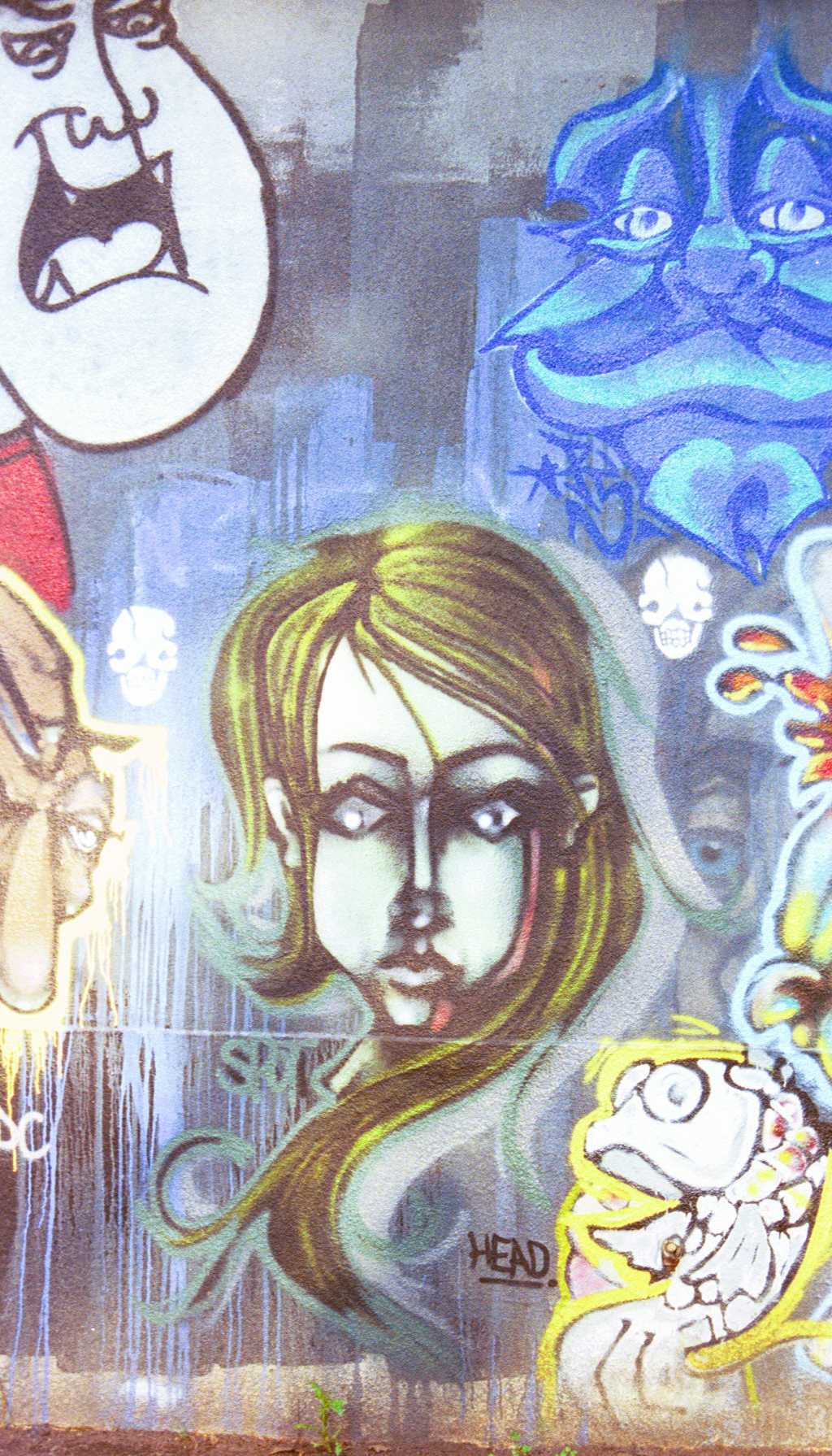 Graffiti Head by perfectblueboy on DeviantArt