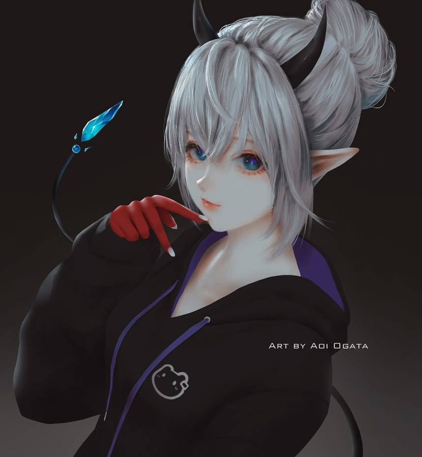 Elly Vtuber By Aoiogataartist On Deviantart