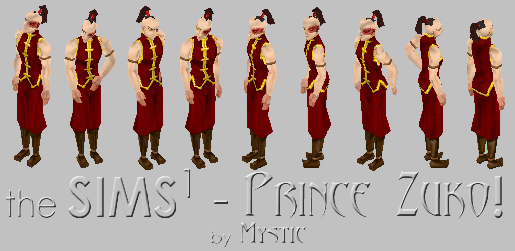 SIMS Zuko by zuko-fans on DeviantArt
