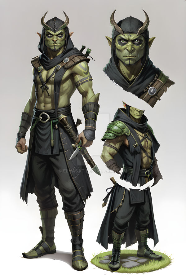 Goblin Assassin Character Sheet By Elvasat On Deviantart
