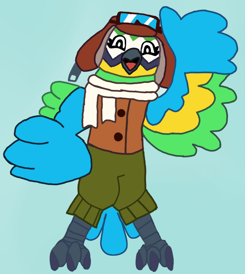Mollie Macaw Indigo Park By Icydrift On Deviantart