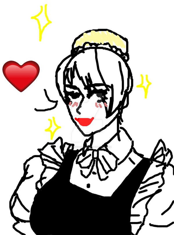 Cute Maid By Dreaming Olive On Deviantart
