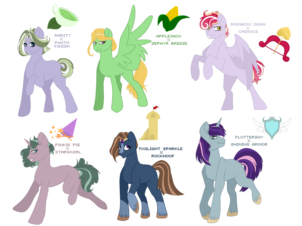 Open Adopt Mlp Mane 6 Canon Characters By Rainorld On Deviantart