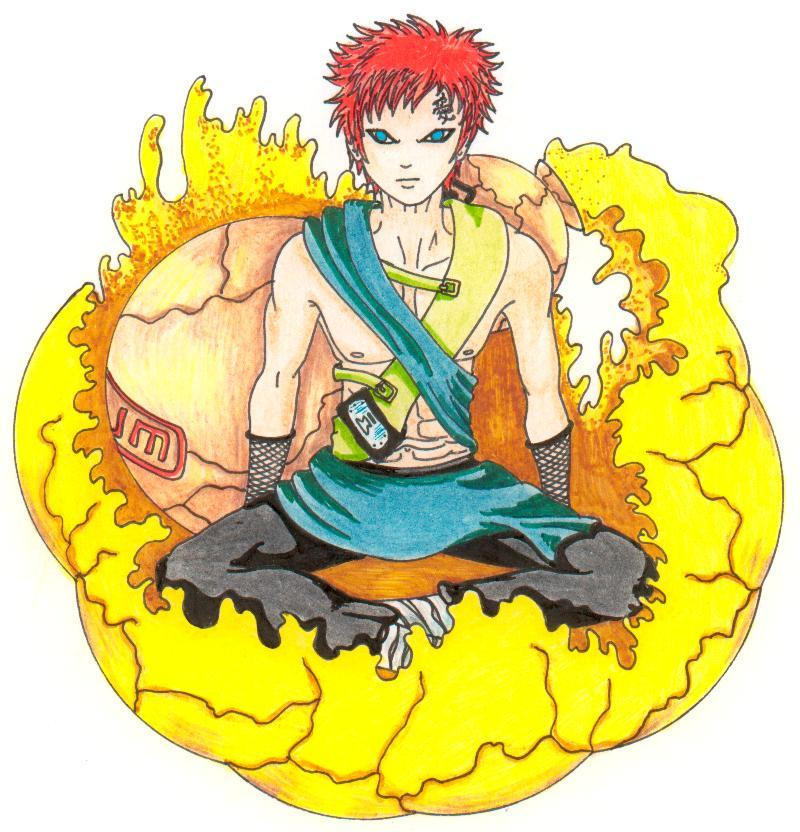 Sabaku No Gaara By Pervert Girls Club On Deviantart