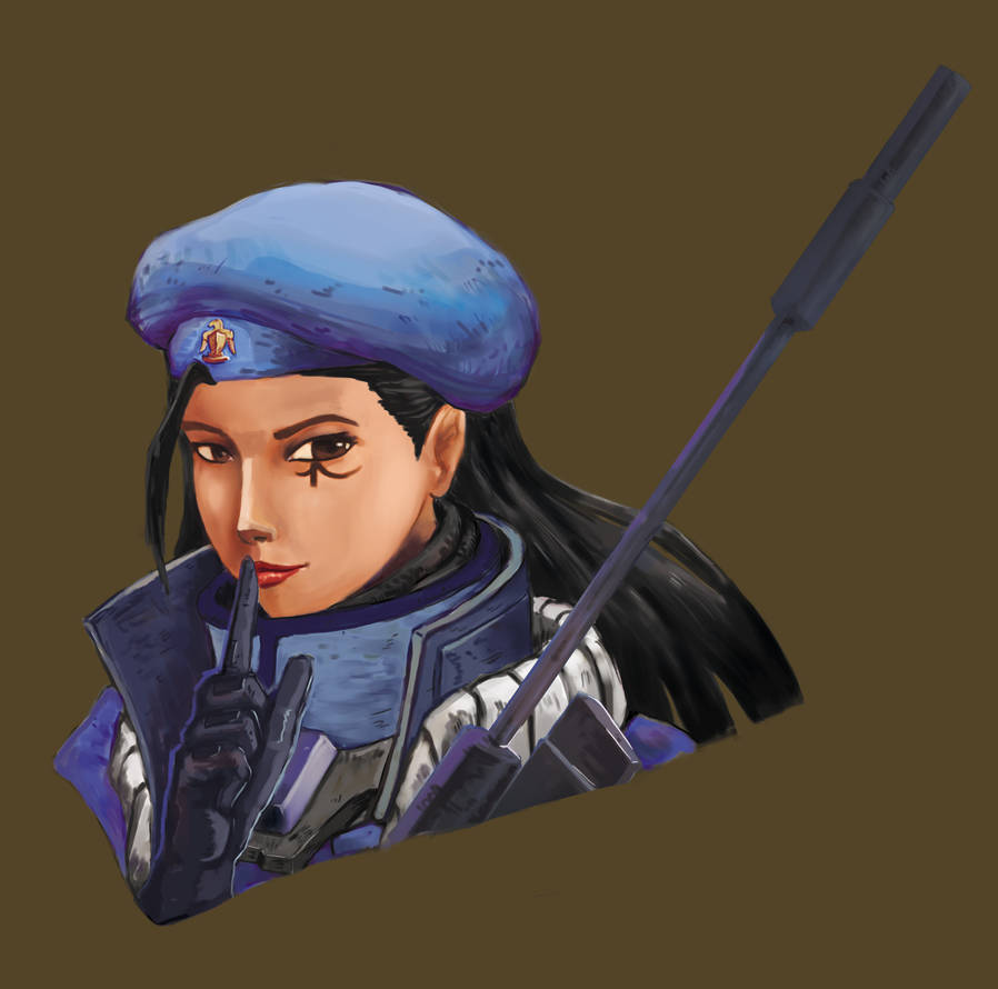 Overwatch Ana By Lucky1717123 On Deviantart