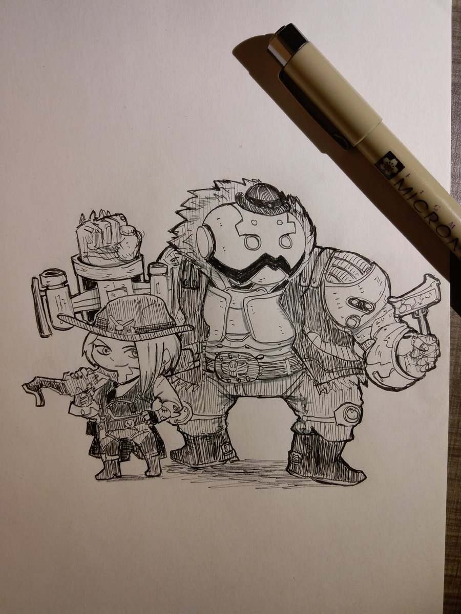 Overwatch Ashe And Bob By Lucky1717123 On Deviantart