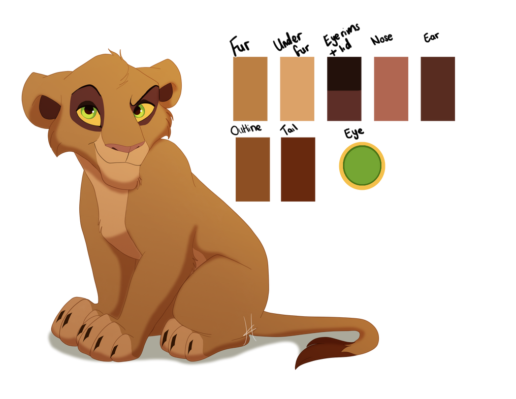 Scar X Sarabi Custom Cub Comm By Albinowolf58 On Deviantart