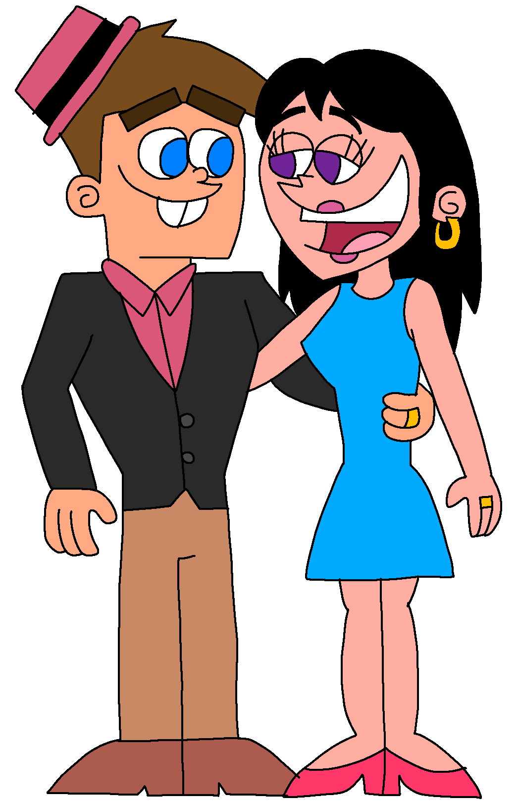 Timmy And Tootie As Adults By Wannymanny On Deviantart