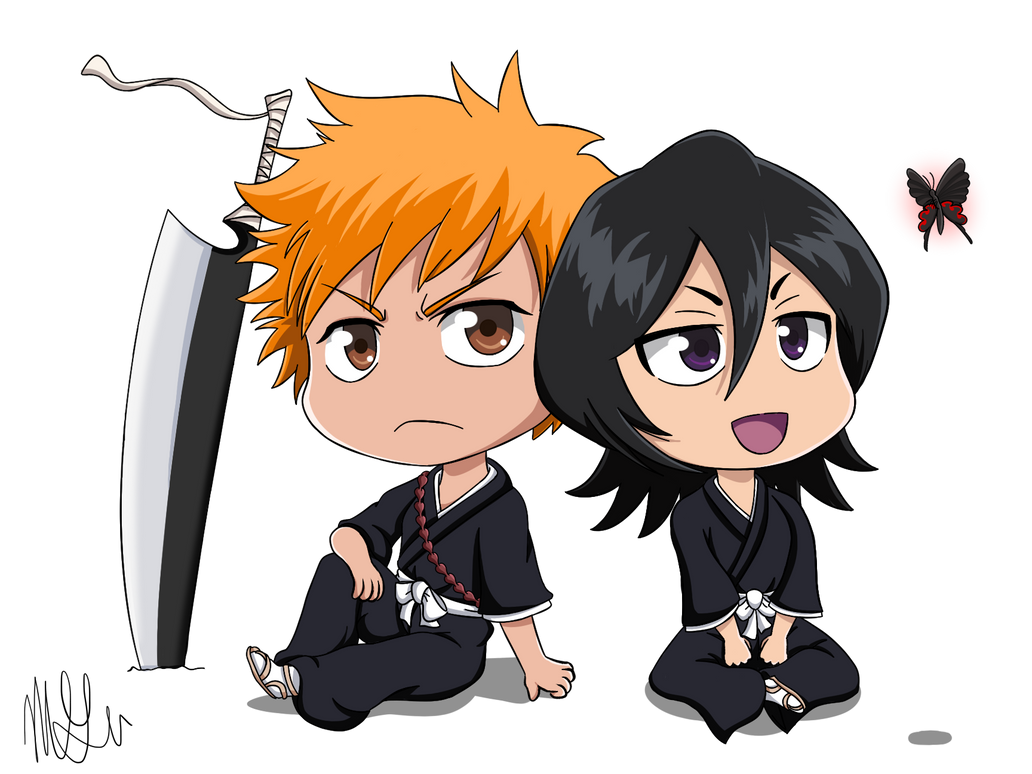 Bleach Chibi Ichiruki By Vezoham On Deviantart