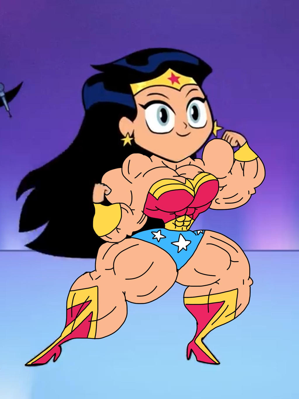 Wonder Woman 5 Ttg Style Female Muscle Edit By Ducklover4072 On
