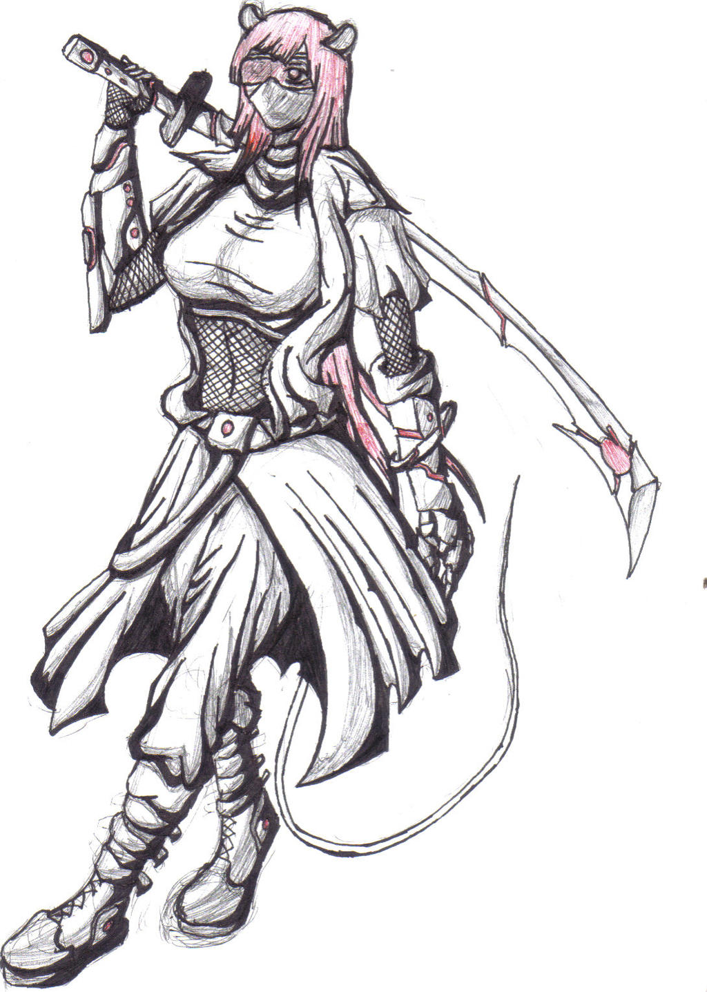 Mouse Girl By Corruptedcross On Deviantart