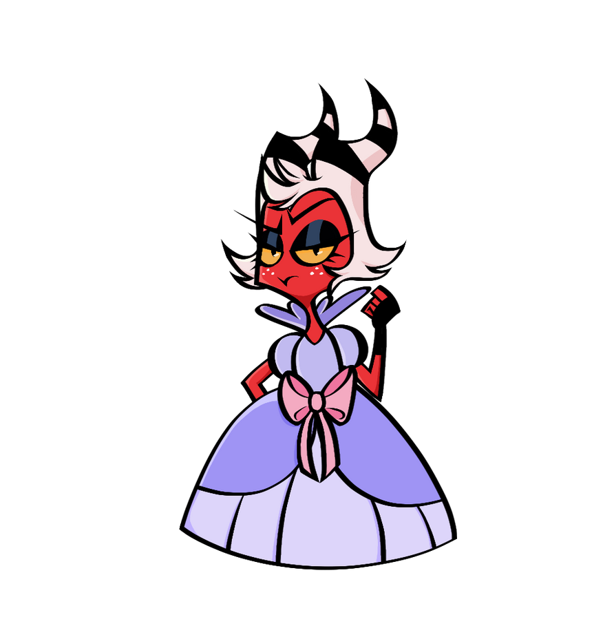 Moxxie In Dress By Abstractocat On Deviantart