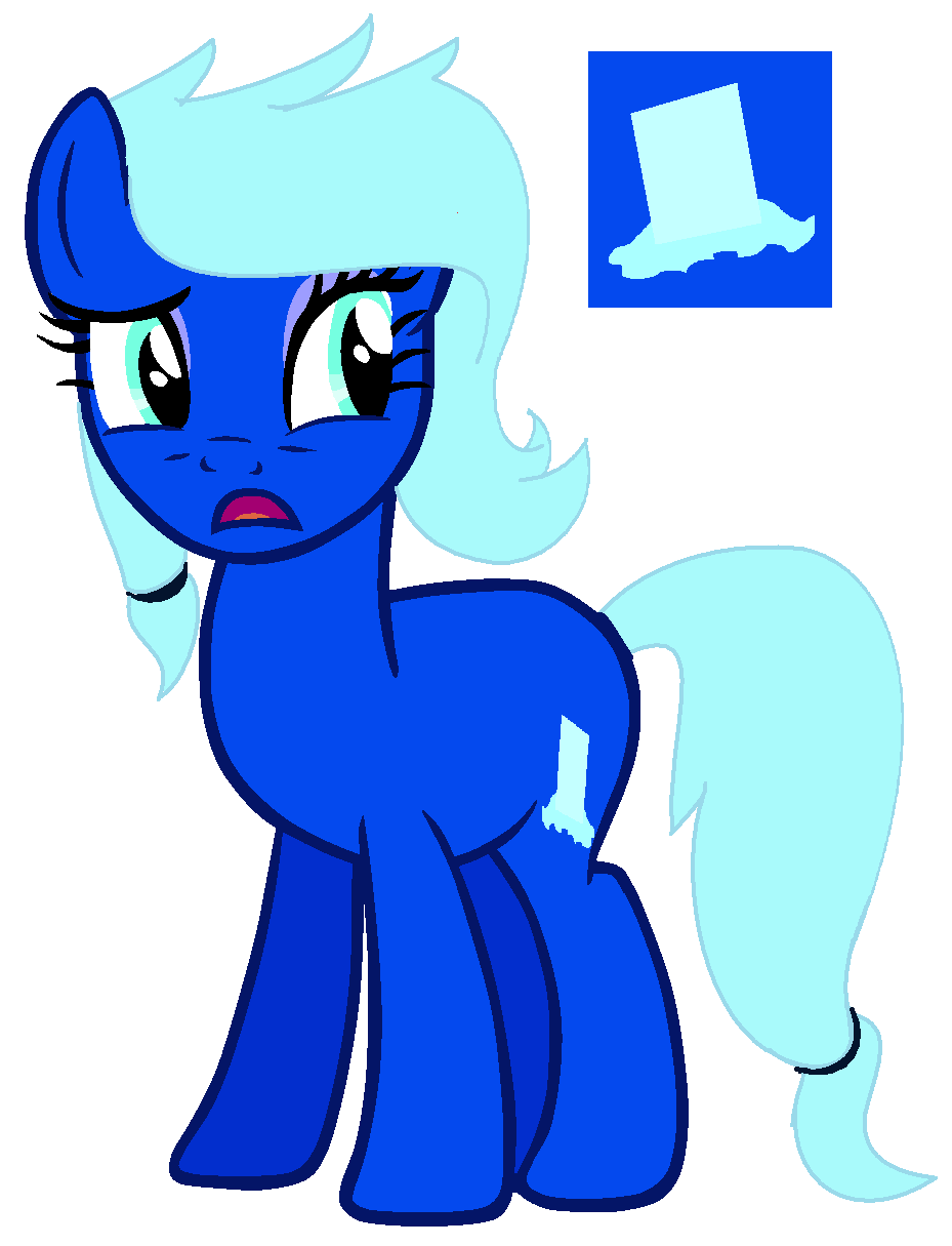 Mlp Oc Adopt Melting Ice Open By Ectokitty On Deviantart