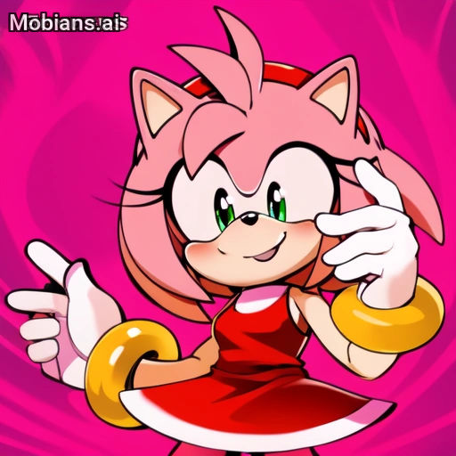 Ai Redo Amy Rose By The Elven Gamer On Deviantart