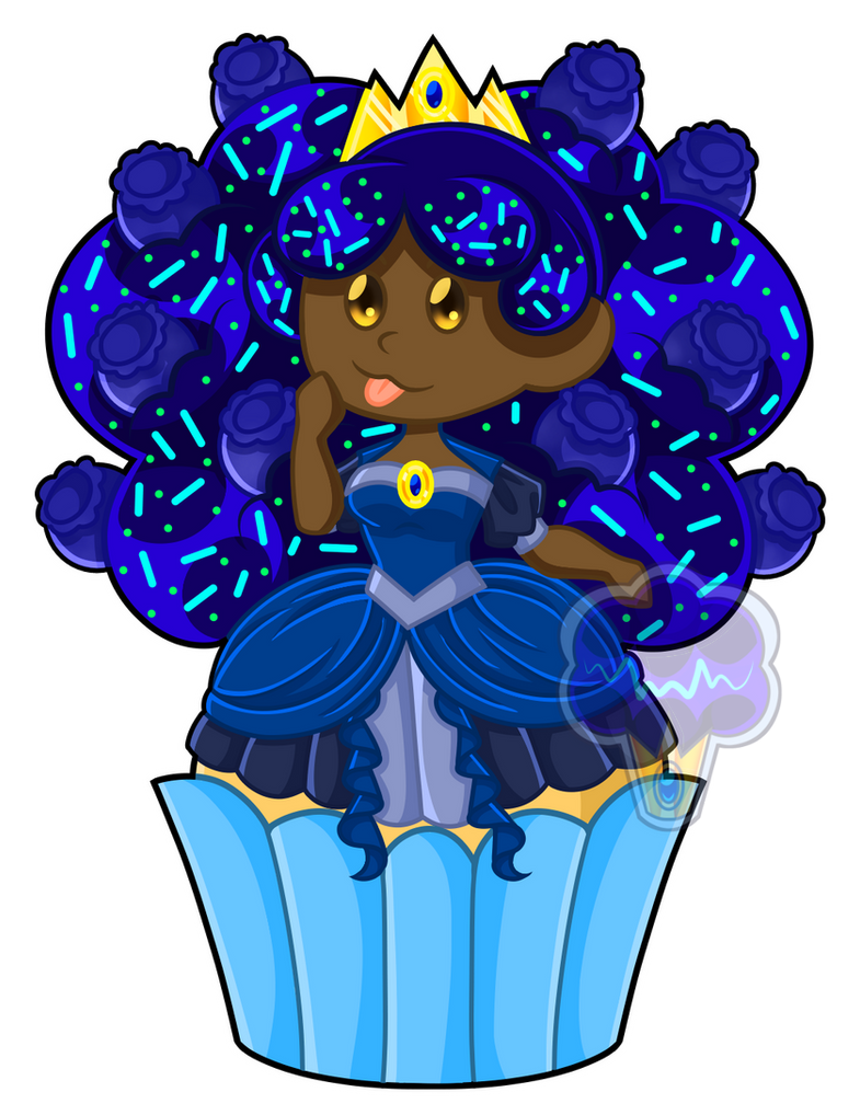 Blueberry Cupcake Puffy By Puffy Princess On Deviantart