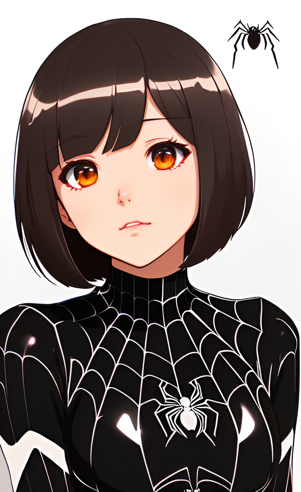 Cute Anime Style Spidergirl By Elsiasus On Deviantart