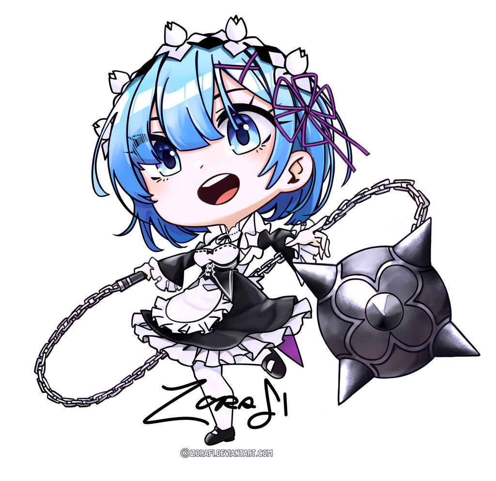 Rezero Rem By Zorafi On Deviantart