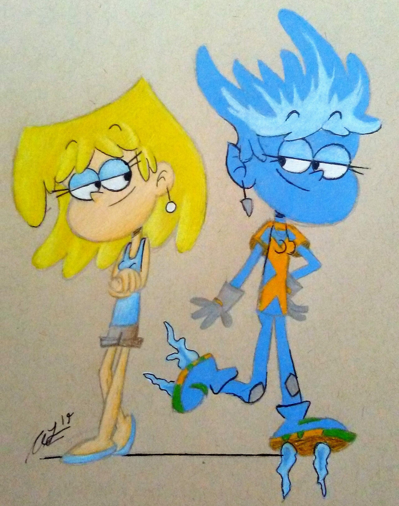 (COMM.) TLH: Lori and Kewl Breeze Lori by cartoonist99 on DeviantArt (COMM.) TLH: Lori and Kewl Breeze Lori by cartoonist99 on DeviantArt