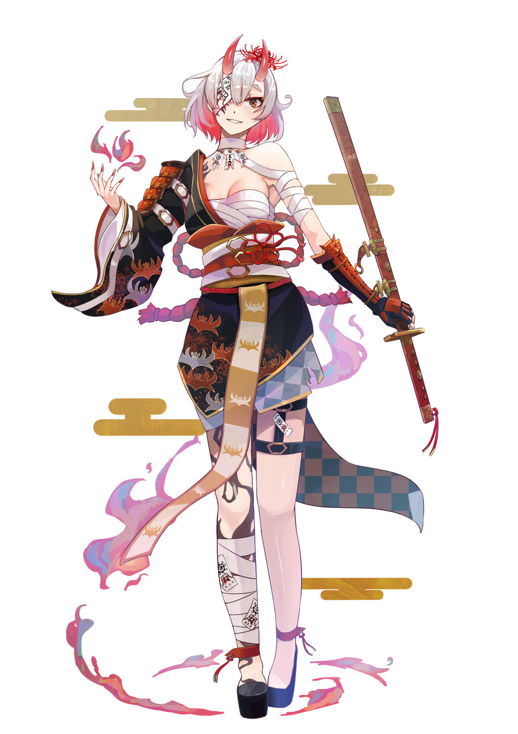 Oni Girl By Hassaku4 On Deviantart