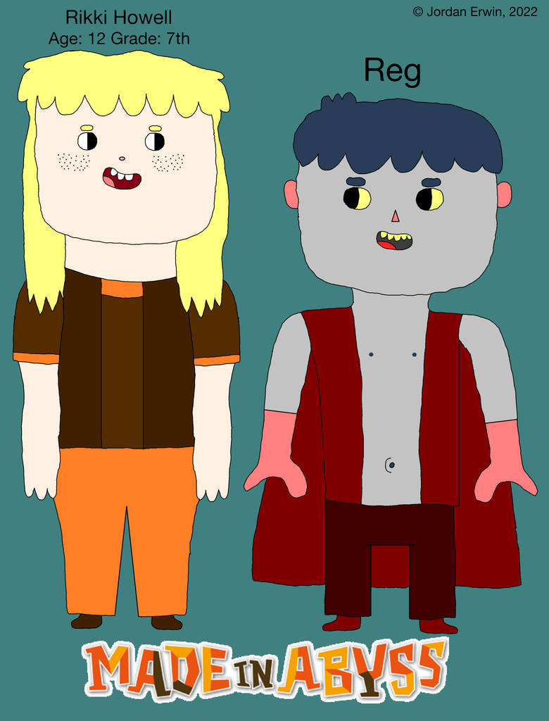 Rikki And Reg Made In Abyss By Erwintoons1993 On Deviantart