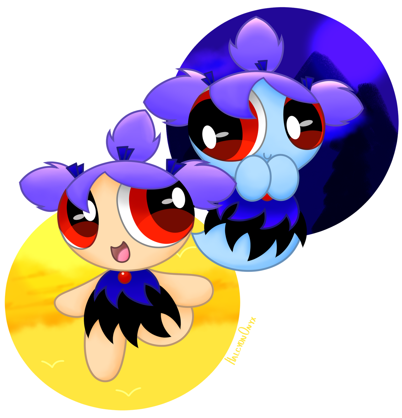 Day Or Night By HalcyonOnyx On DeviantArt day-or-night-by-halcyononyx-on-deviantart