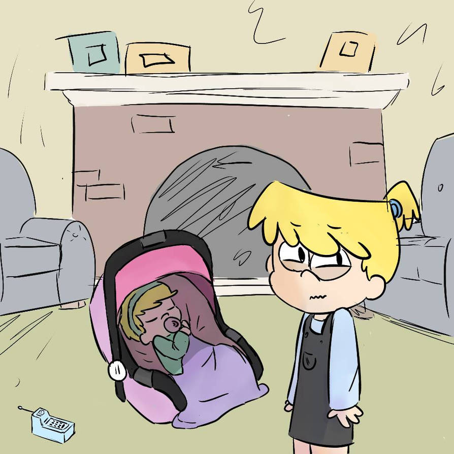 Lori viendo a la hermanita que NUNCA pidio by leohhxan on DeviantArt Lori viendo a la hermanita que NUNCA pidio by leohhxan on DeviantArt