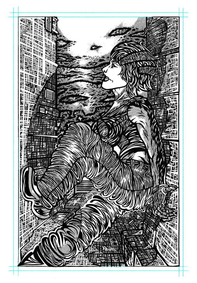 Sexy Pinup Mirrors Edge Pencil Comic Art By Sekycz On Deviantart
