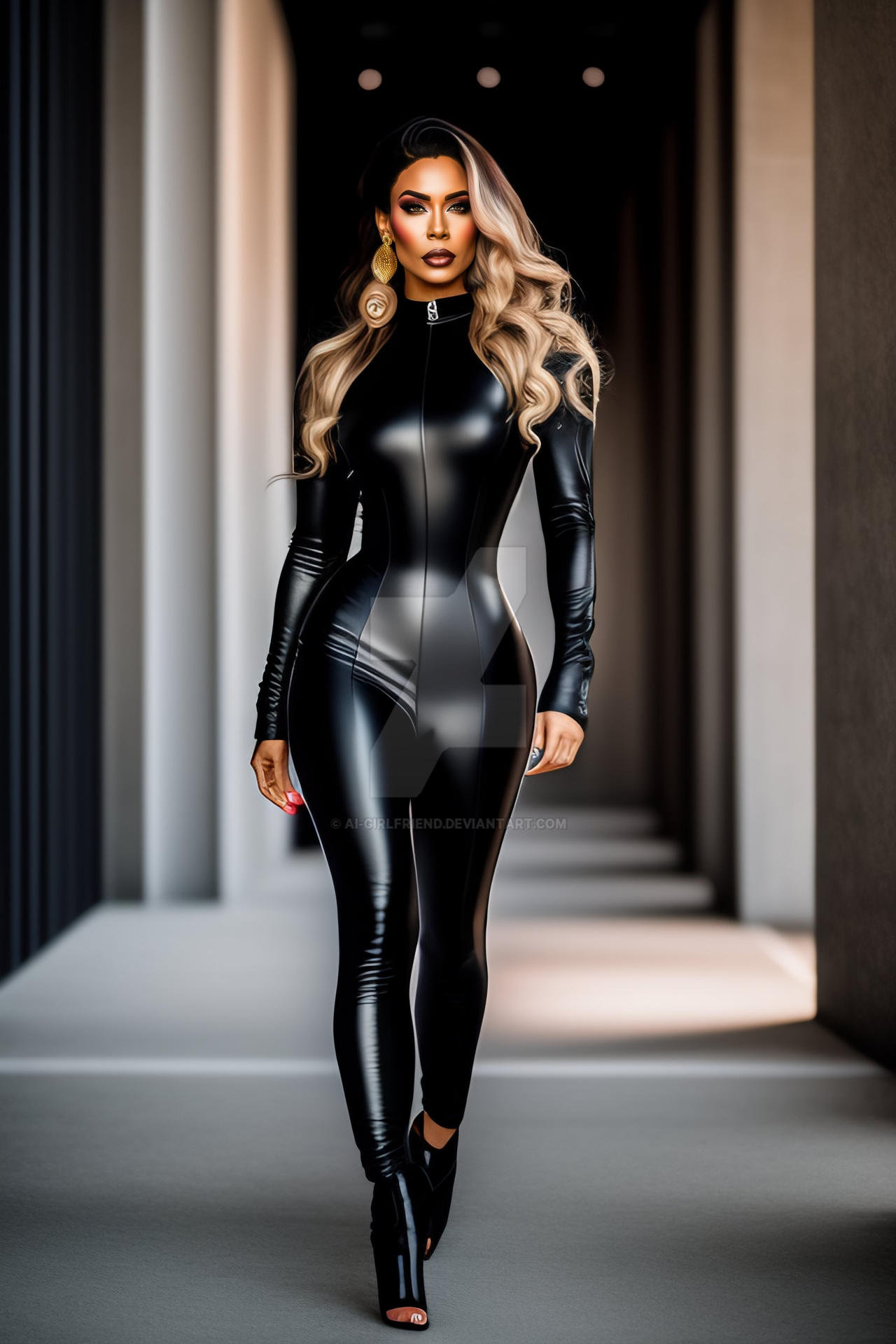 Dominant Latex Woman By Ai Girlfriend On Deviantart