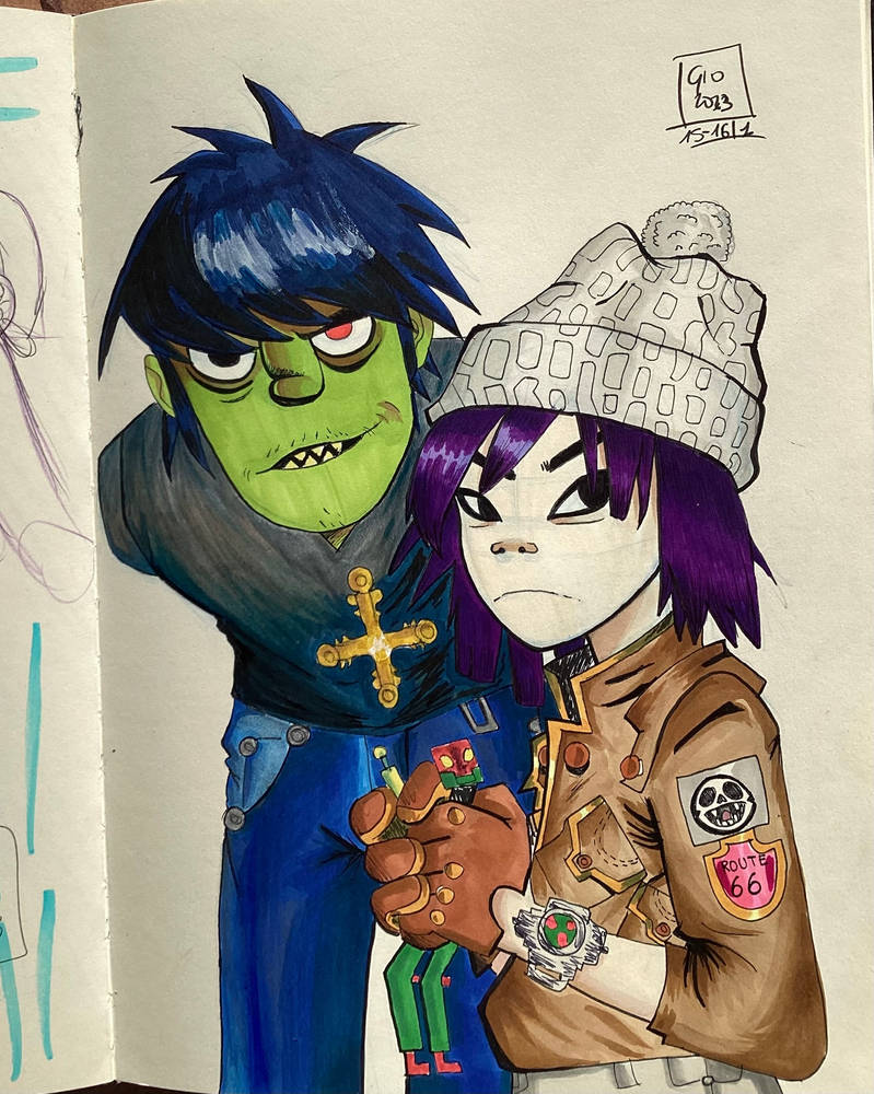 Gorillaz By Oliocvore On Deviantart
