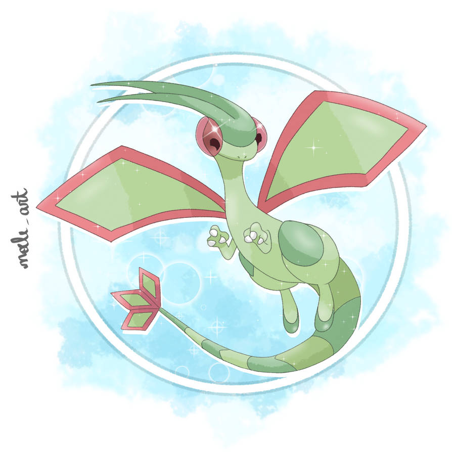 Flygon Fan Art Pokemon By Noele Art By Noeleart On Deviantart